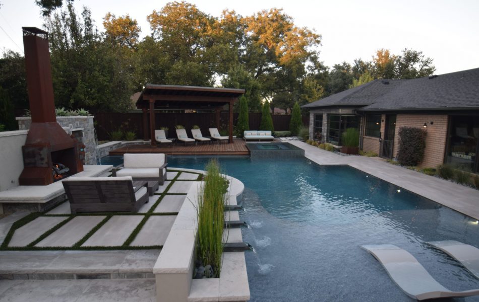 Modern Knife Edge Escape Project - Claffey Pools