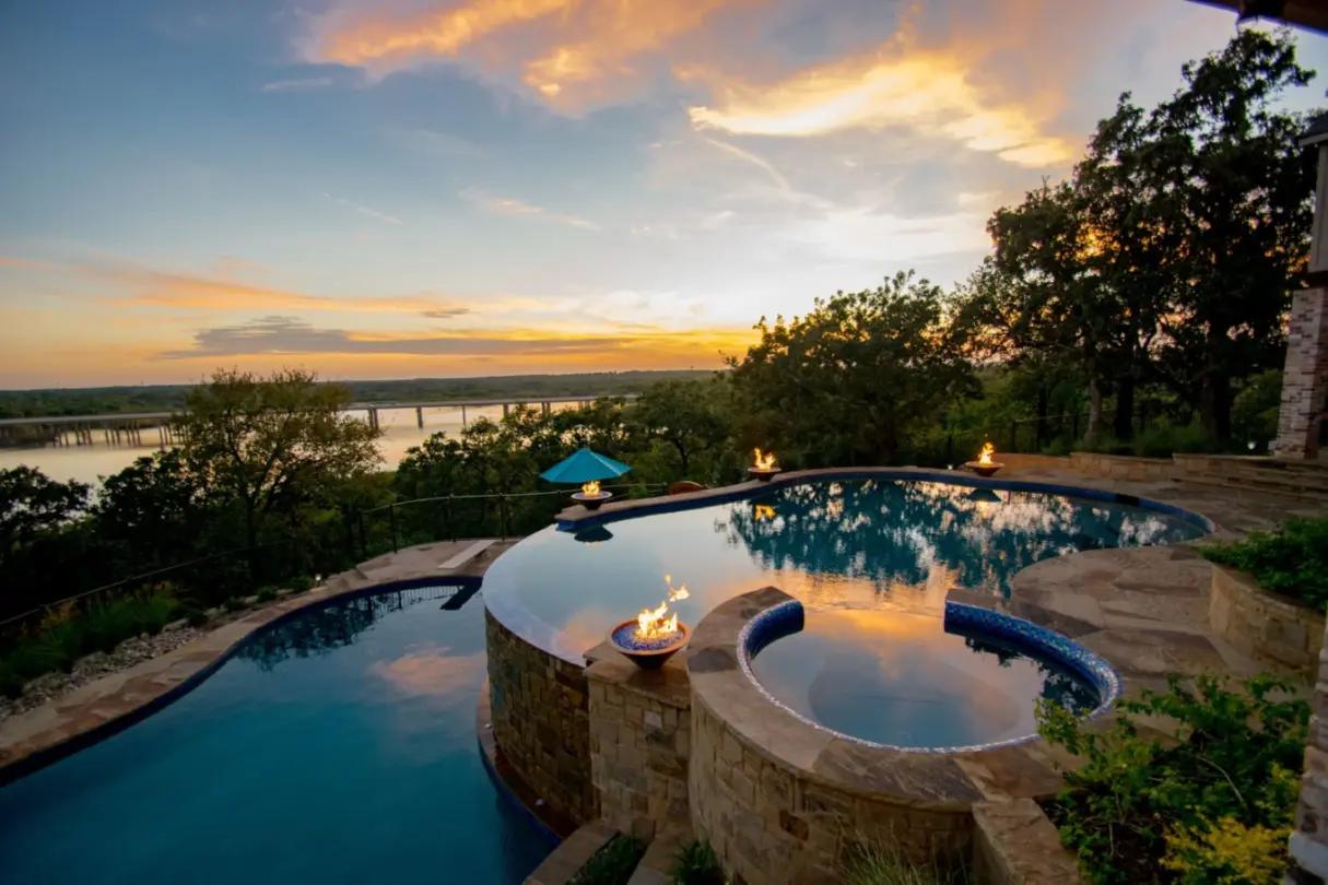 Grandly Gorgeous Lake View Project - Claffey Pools