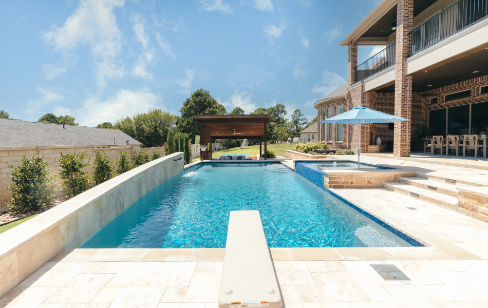 Unique Curved Wall Swimming Pool Project - Claffey Pools